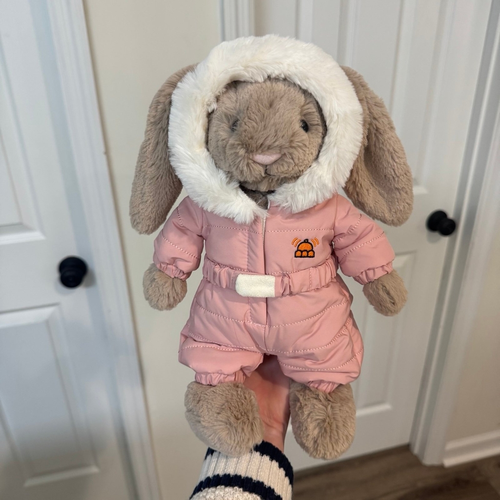 JellyCat Bunny Bashful Snow Suit 31cm CHÍNH HÃNG GIÁ TỐT