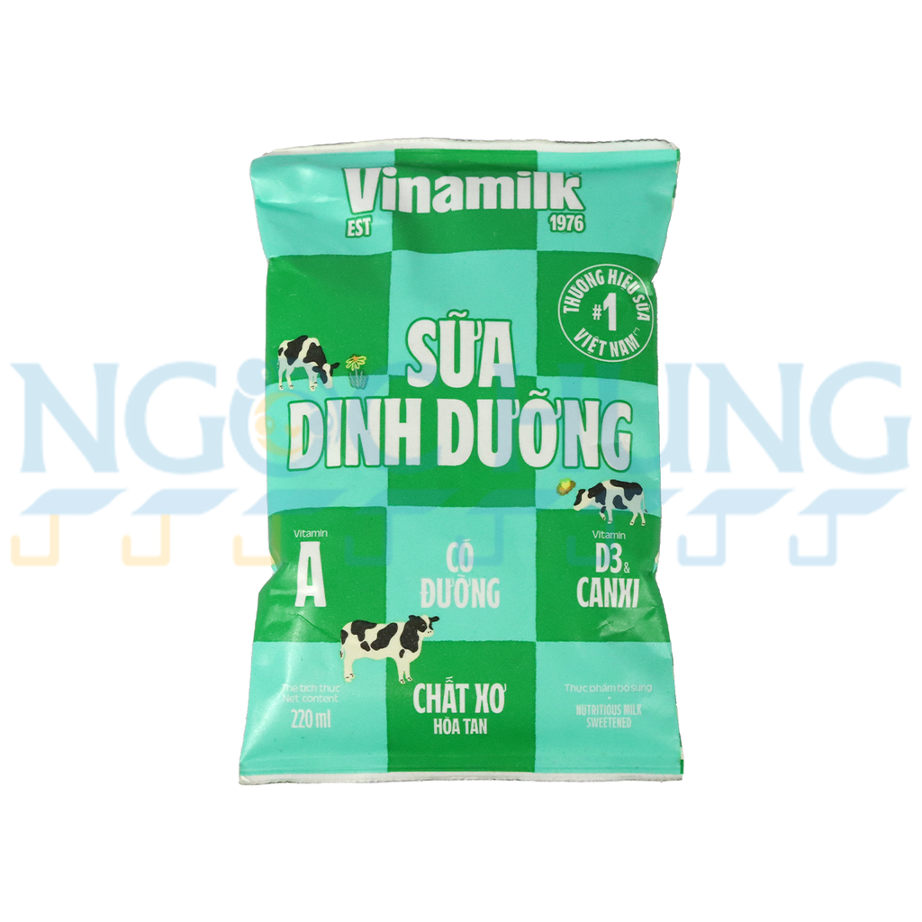 Sữa Nước Vinamilk Có đường 220ml