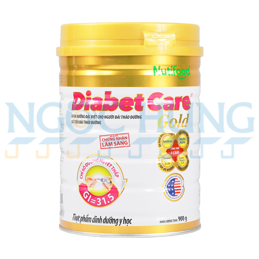Sữa bột Nutifood Diabetcare Gold 900g (dành cho người tiểu đường)