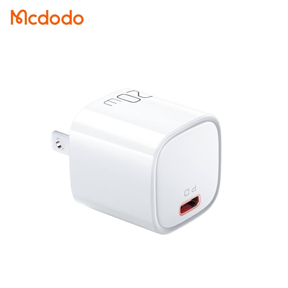 Củ sạc nhanh Mcdodo CH-4000 20W 1 cổng USB-C PD chân sạc US MCMA Station