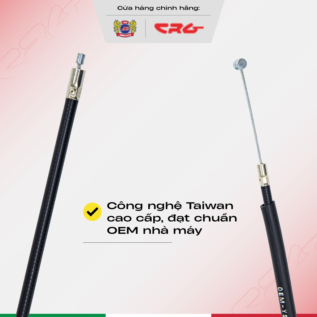 Dây E thép CRG thay thế như zin khởi động... | Phụ tùng xe máy Anh Em
