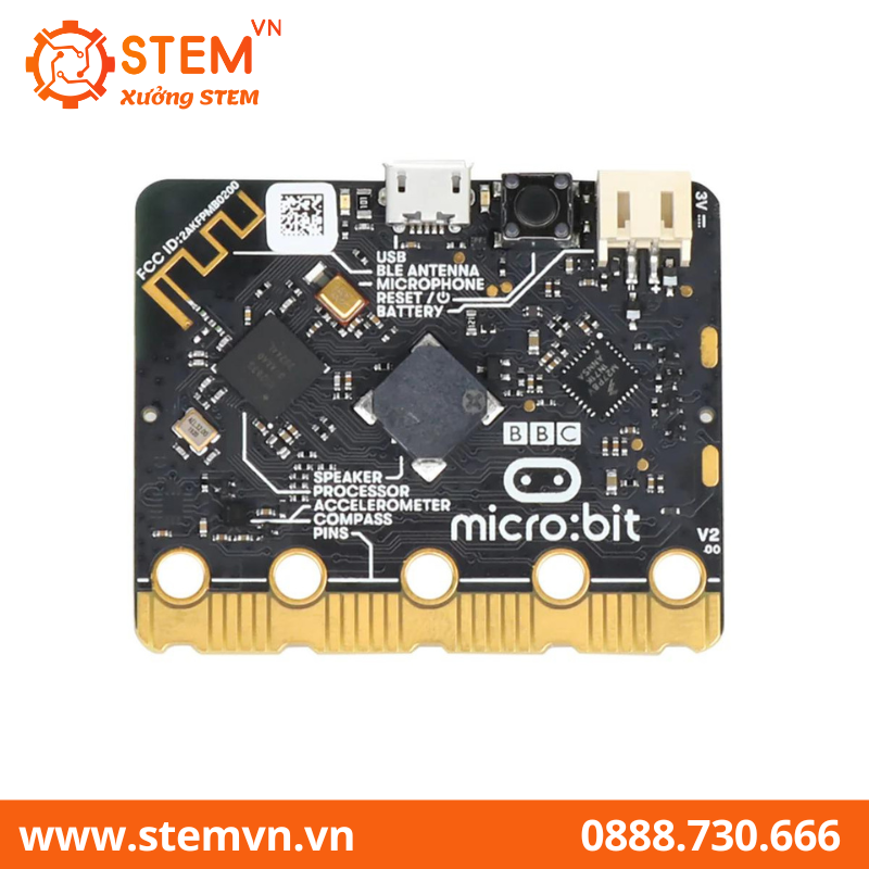 Microbit Kit học STEM cho trẻ em | Mạch BBC Microbit V2