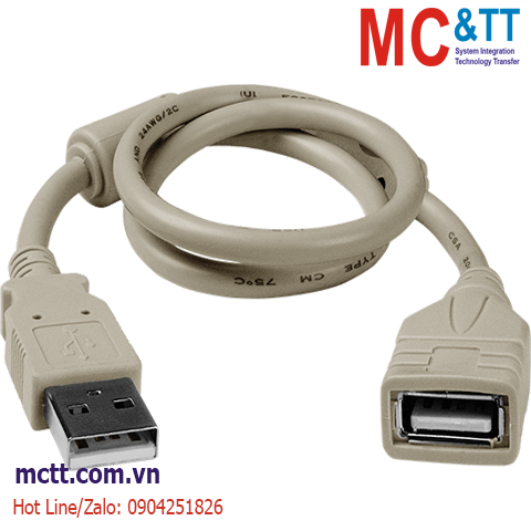 Dây cáp mở rộng USB 2.0 A-Male sang A-Female ICP DAS CA-USB05 CR | MC ...