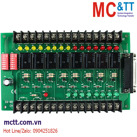 Bo mạch kết nối ICP DAS DB-8R CR | MC&TT Co., Ltd