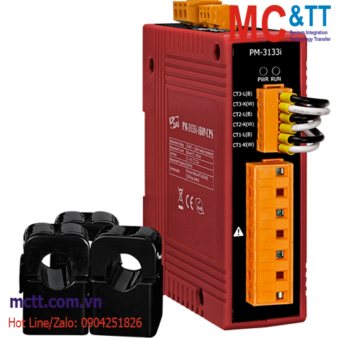 Thiết bị đo điện thông minh 3 pha 100A CANopen ICP DAS PM-3133i-160P-CPS CR | MC&TT Co., Ltd