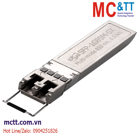 Module quang sfp 1000M Multi-mode 850 nm, 0.5 km ICP DAS SFP-1G85M-SX CR | MC&TT Co., Ltd