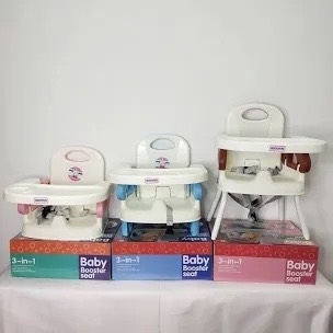 Ghế ăn dặm gấp gọn Baby 3 in 1 Booster seat