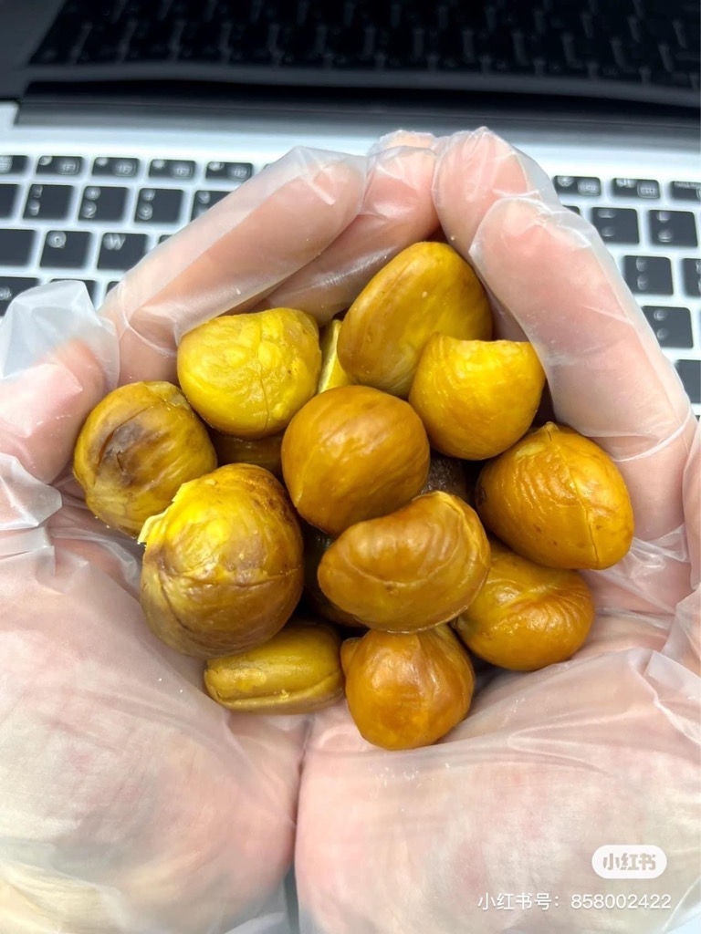 Set 10 gói hạt dẻ ăn liền của 3 con sóc M23120613 Shop QM