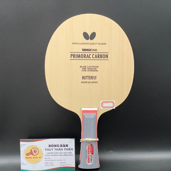 Cốt vợt Primorac Carbon - Bảo hành chính hãng Butterfly Nhật Bản | Bóng ...