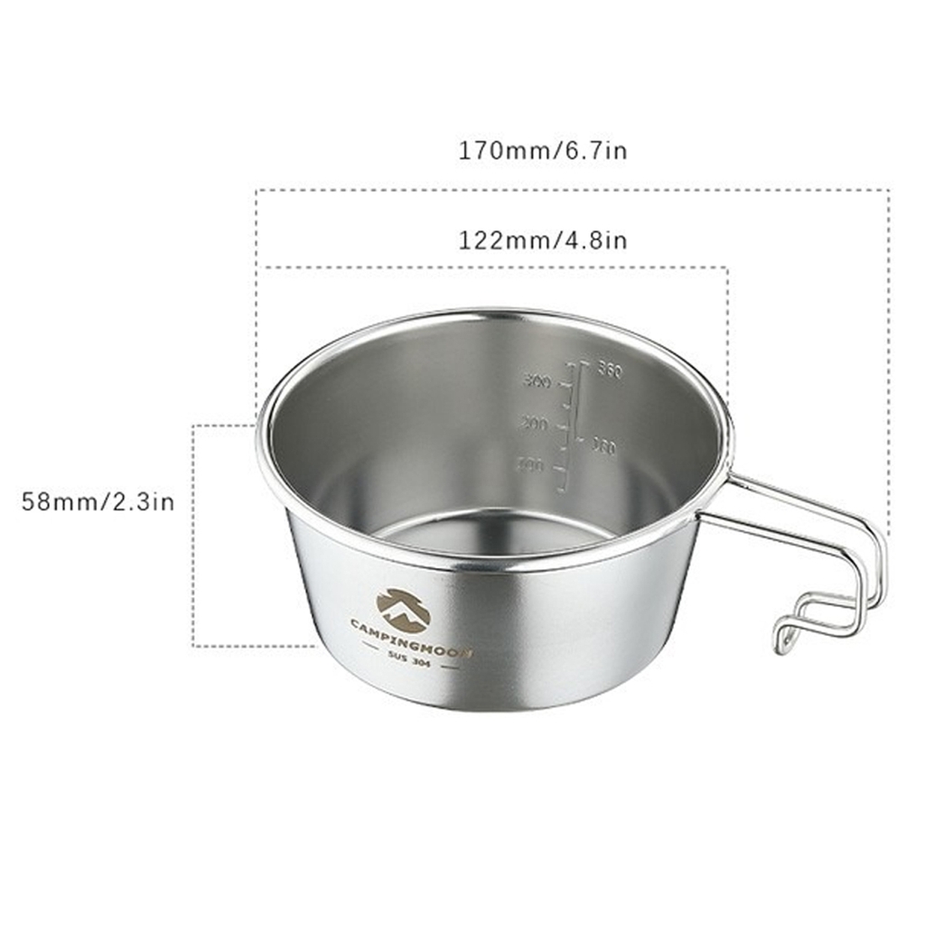 Chén Ăn Cắm Trại Campingmoon S360 (450ml) - S369 (600ml) | Công Ty TNHH ProCamping