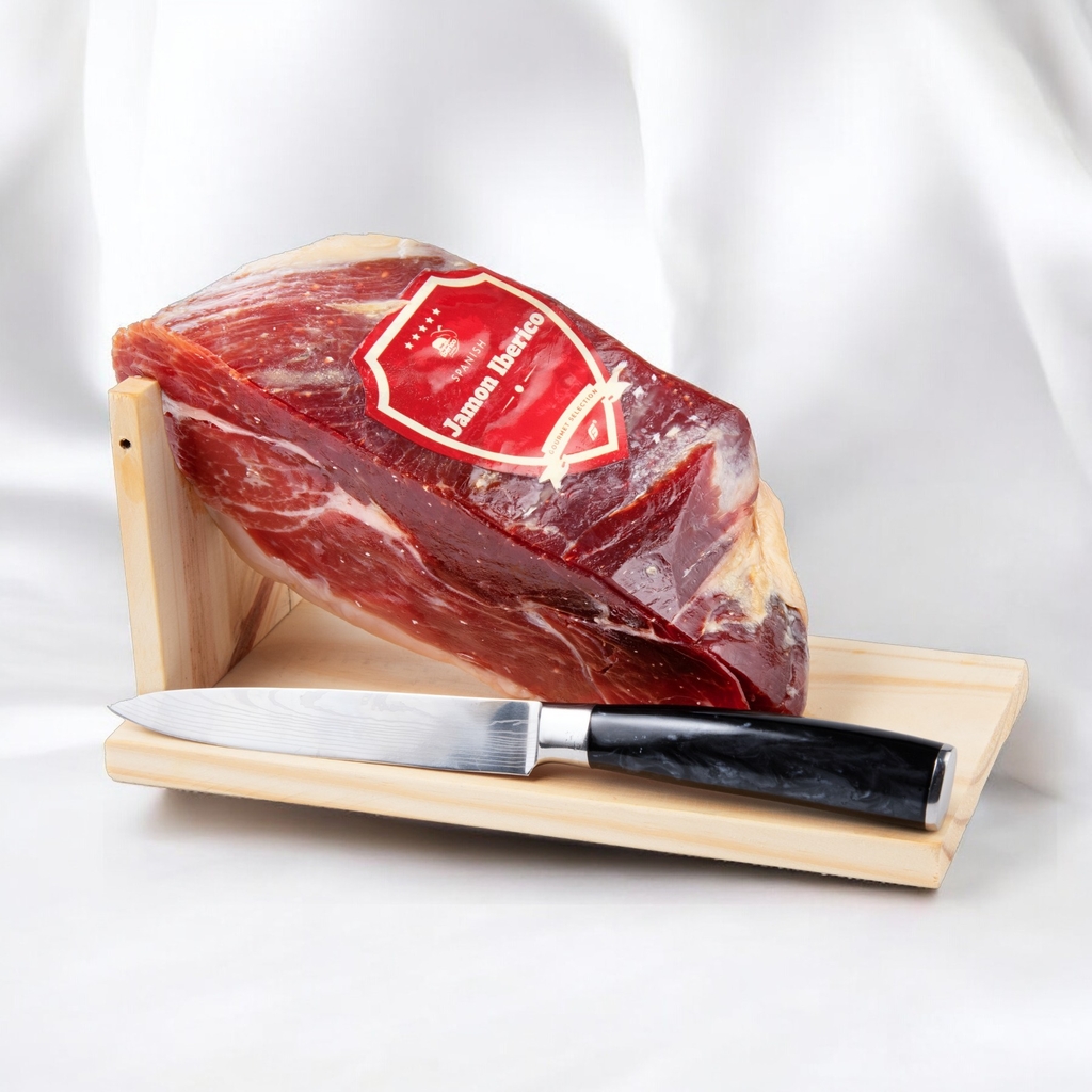 Đùi trước DeRaza Iberico Cebo 1kg không xương 24 tháng kèm hộp quà tặng ...