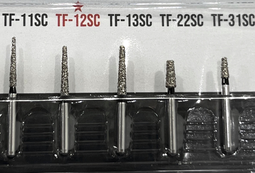 Mũi khoan MANI TF đen ( vỉ 5 cái )