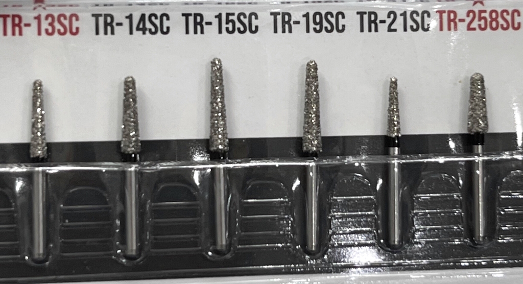 Mũi khoan MANI TR đen (vỉ 5 cái )