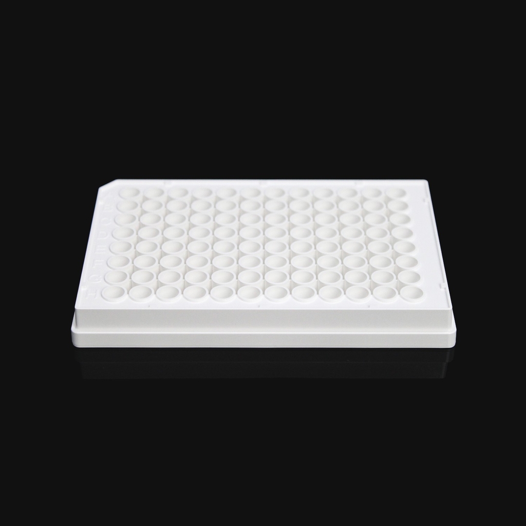 96-well microplate, white background, medium binding capacity