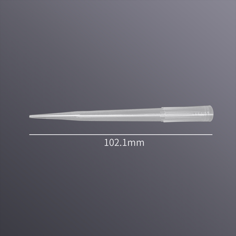 1250ul bagged tips, transparent 102.1mm