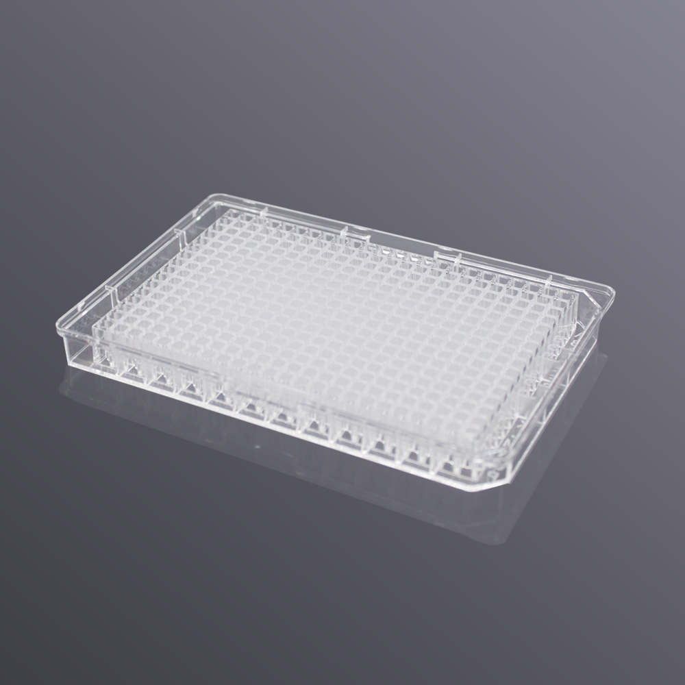 384-well UV analysis plate, UV transparent flat bottom