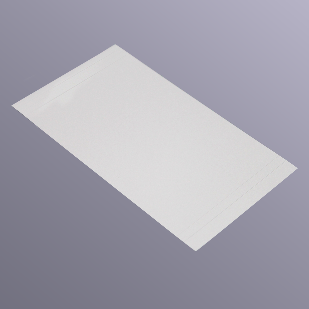 PCR transparent sealing film, double tear edge