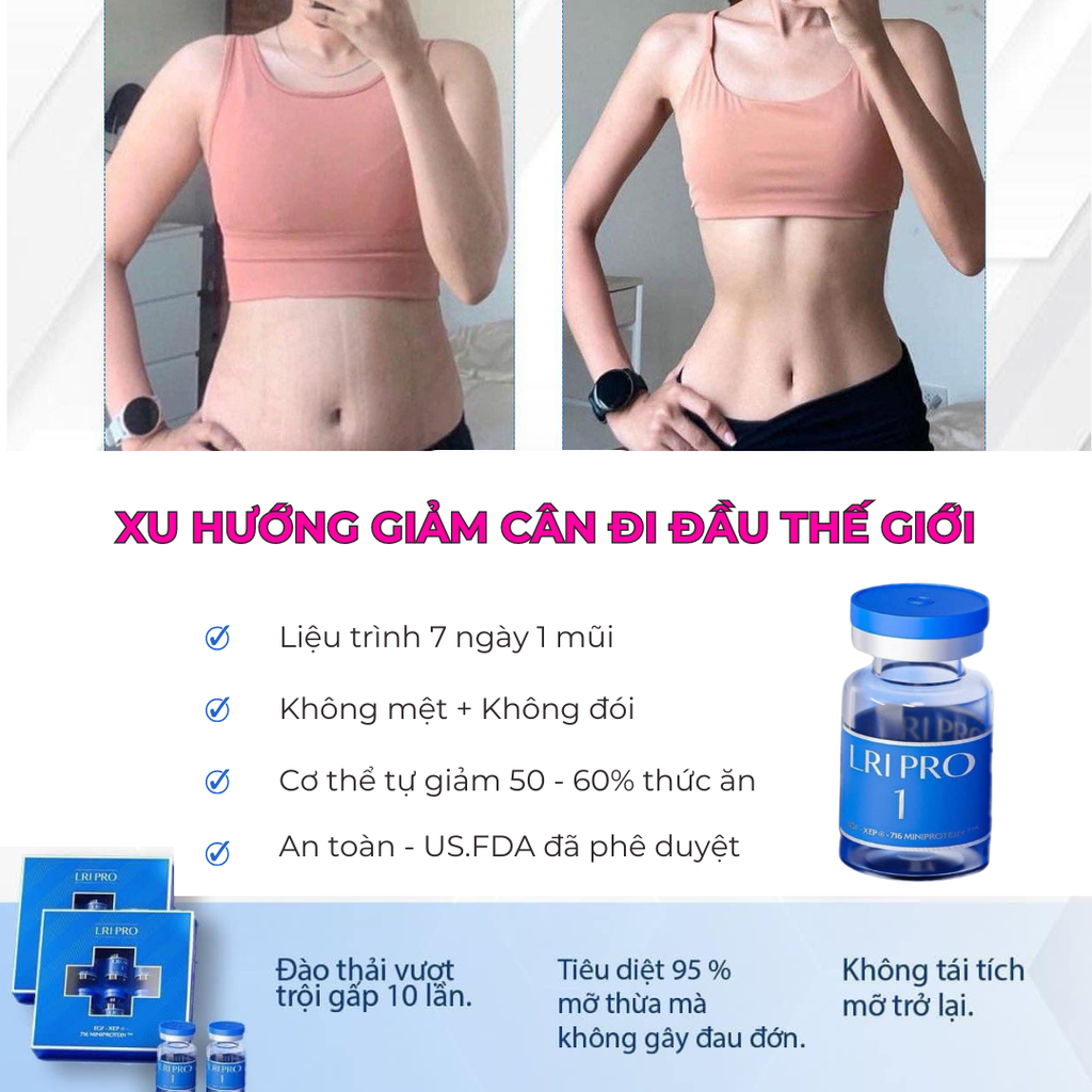 LRI PRO / TIÊM THẢI MỠ, GIẢM CÂN