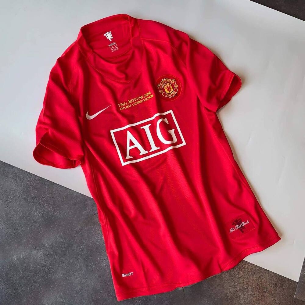 MU Home (2007/2008) Màu đỏ + Cộc tay | Bản CLASSIC [Không có quần] Hang ...