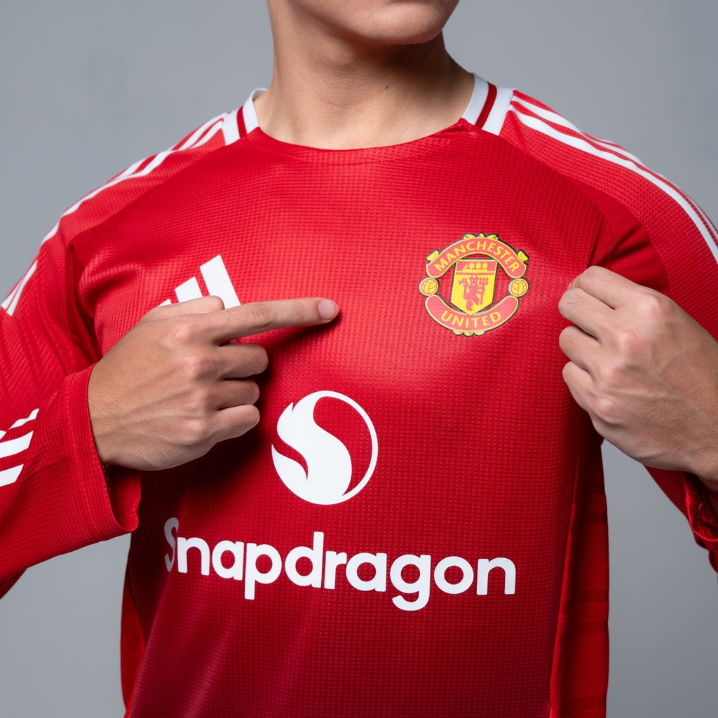 MU Home (2024-2025) Dài tay | Không có quần Hang Thể Thao