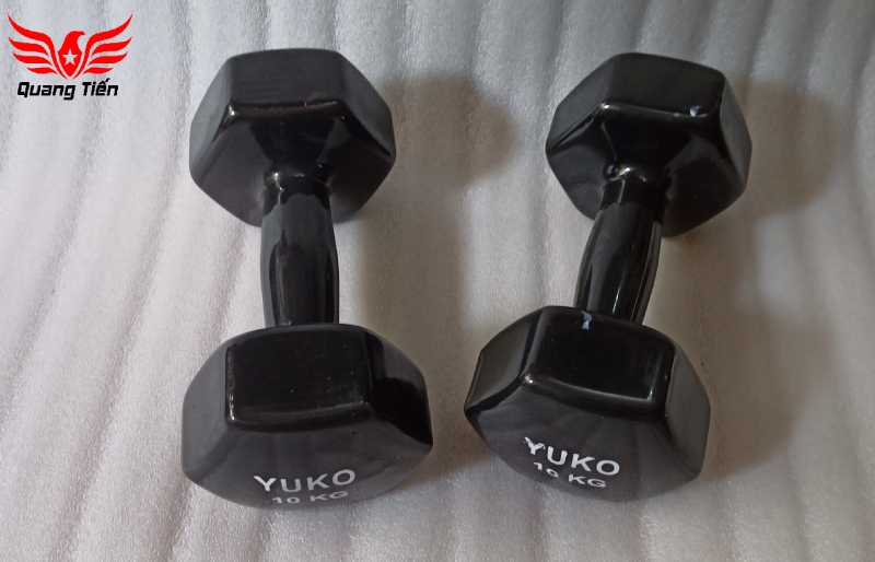 Tạ tay cao su cao cấp Yuko 10 kg ( giá 1 quả )
