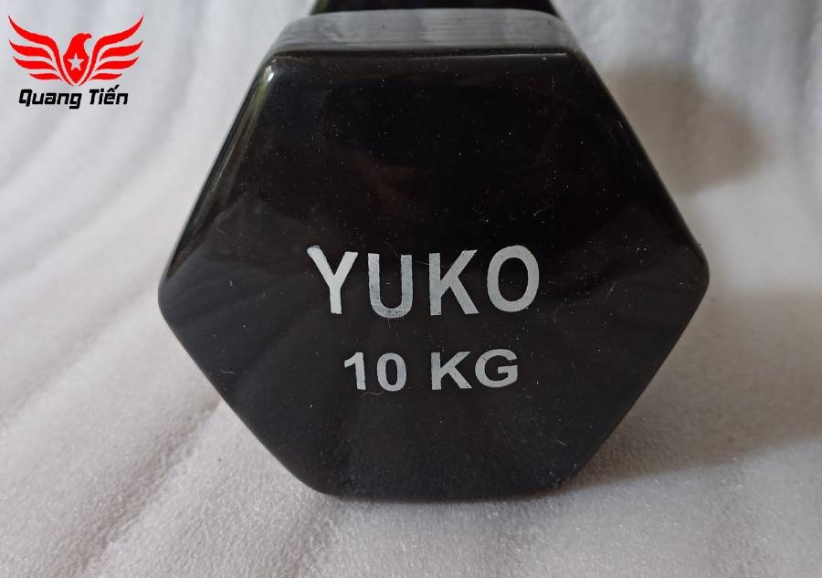 Tạ tay cao su cao cấp Yuko 10 kg ( giá 1 quả )