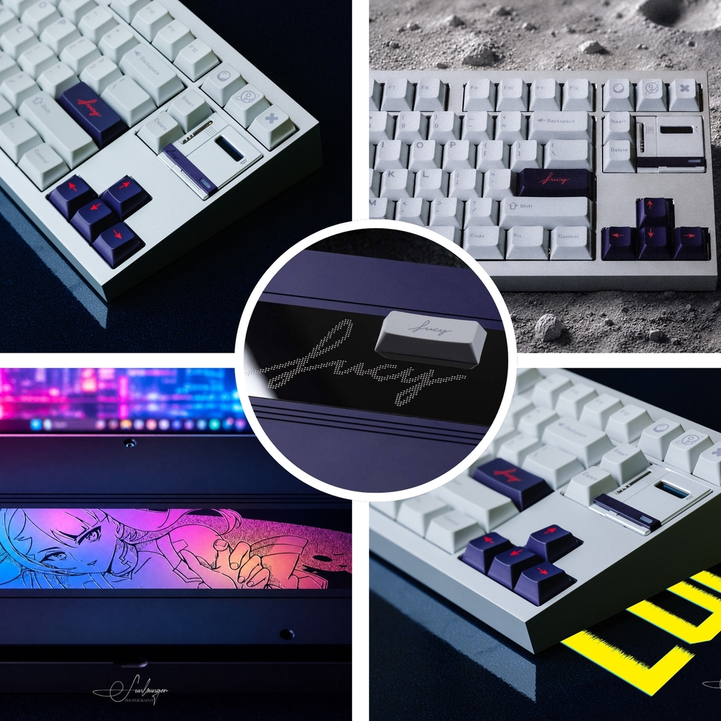 TOFU TKL x PBTfans Lucy keyboard kit