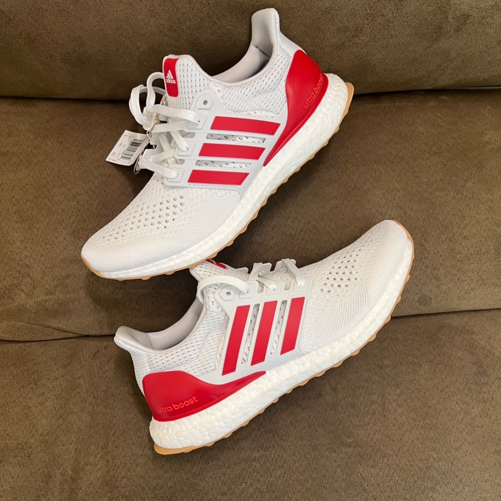 Ultraboost 1.0 Cloud White Better Scarlet Gum JH9184
