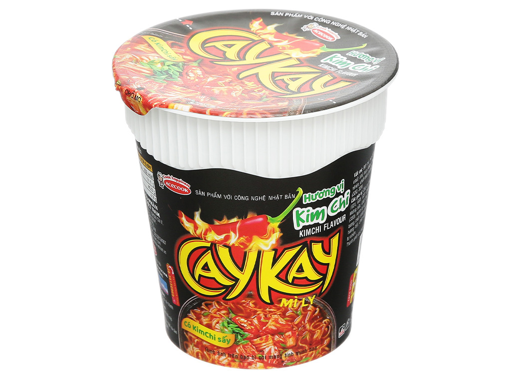 Mì ly cay kay Kim Chi