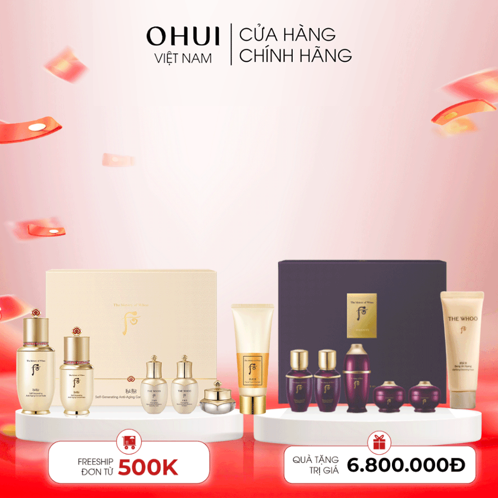 Bộ Dưỡng Da Kiệt Tác Hoàn Lưu Cao Whoo Hwanyu Imperial Youth Heritage ...