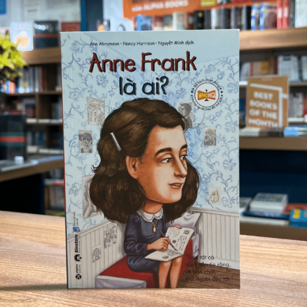 Bộ sách chân dung - Anne Frank là ai 49k