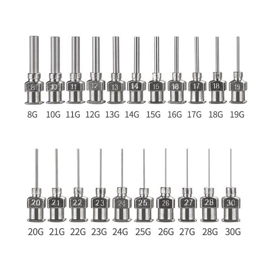 Kim bơm keo sắt và Inox