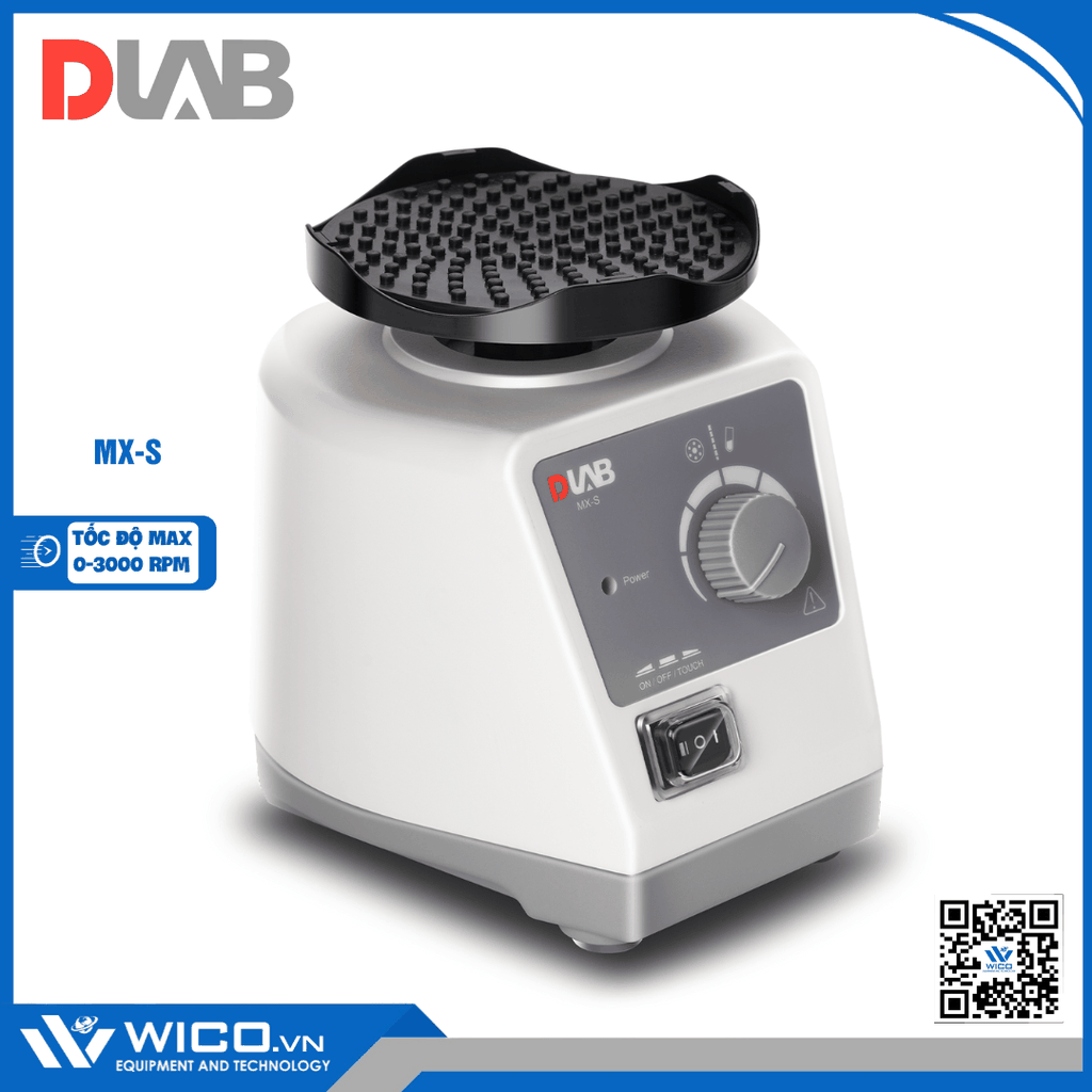 Máy Lắc Vortex Dlab MX-S | 100-3000rpm | Wico Việt Nam