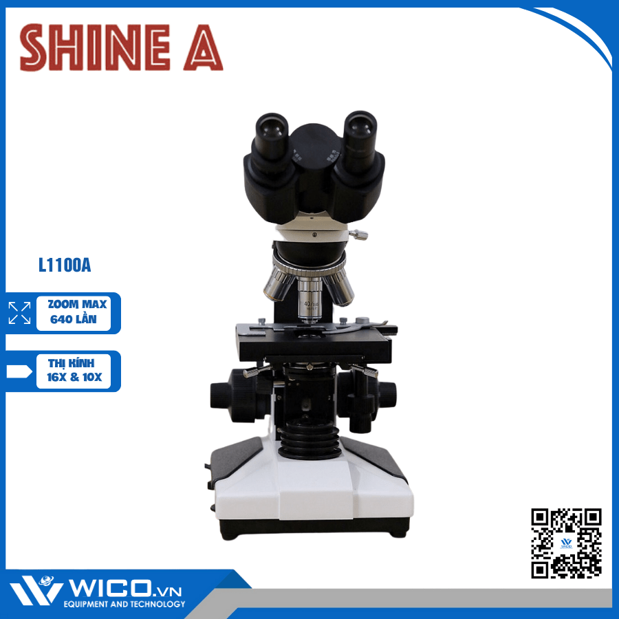 Kính Hiển Vi 2 Mắt Cao Cấp Shinea Trung Quốc L1100A | Wico Việt Nam