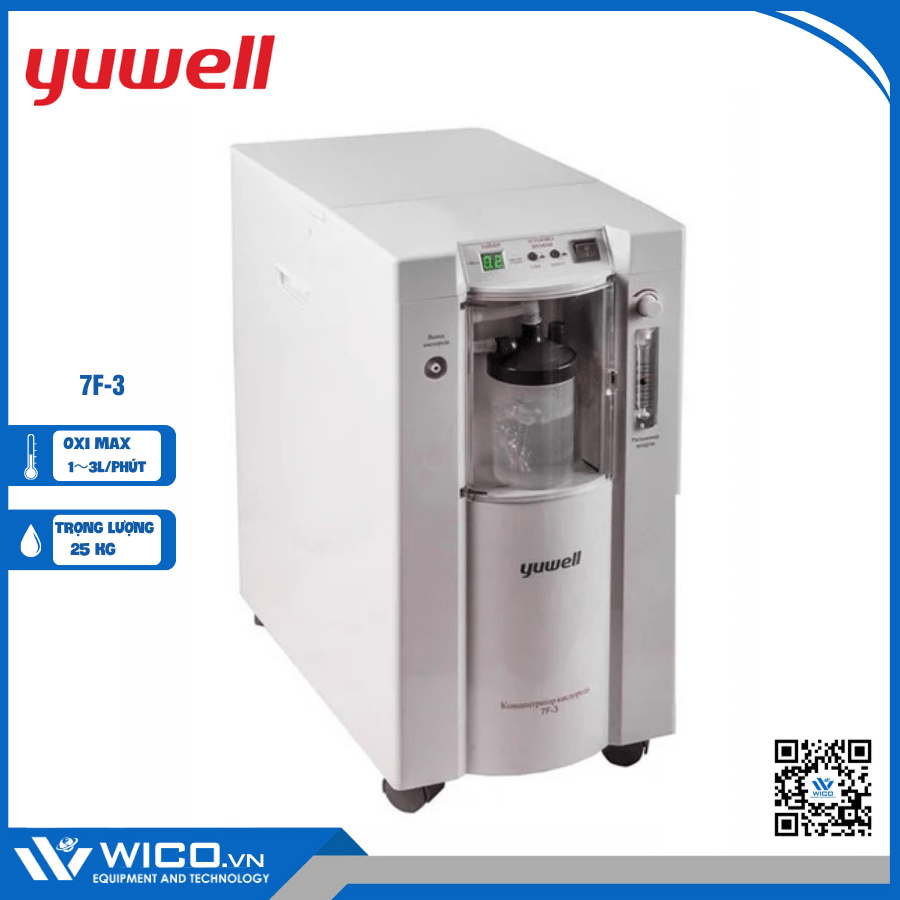 Máy Tạo Oxy Yuwell 7F-3 | Wico Việt Nam