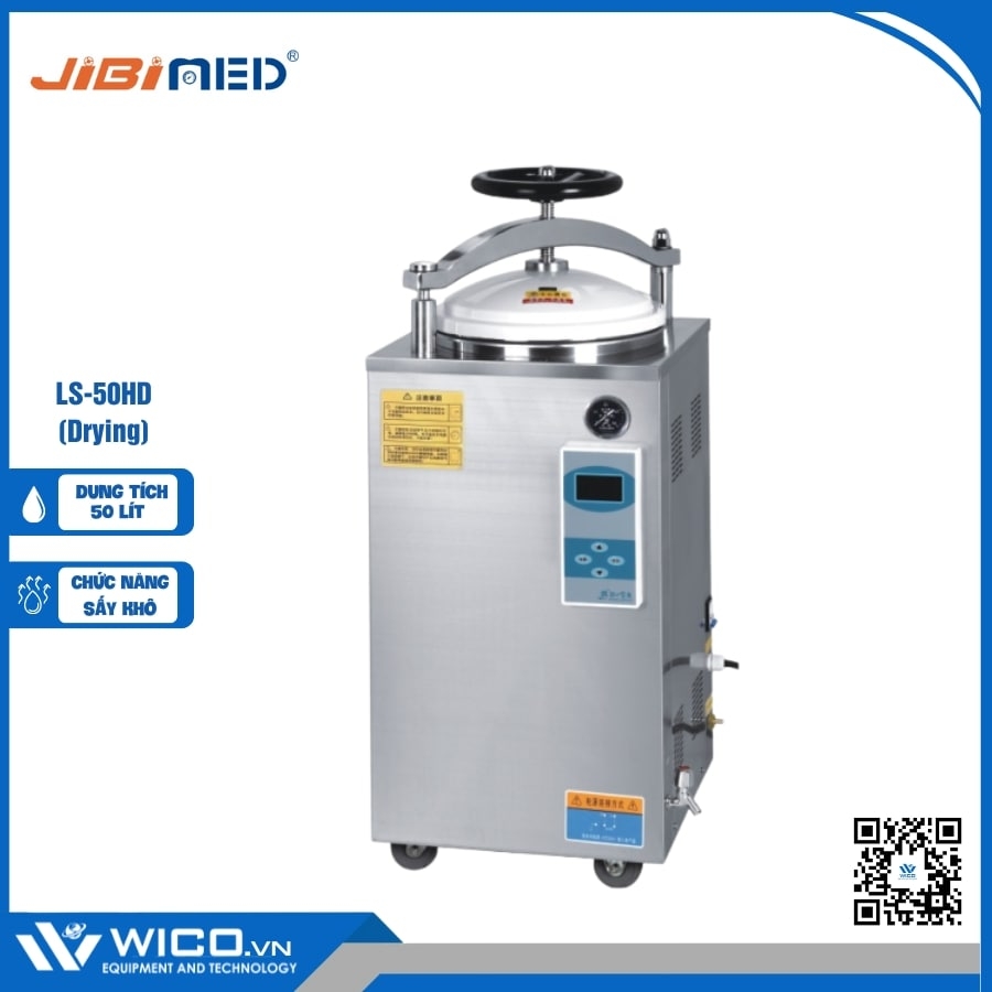Nồi Hấp Tiệt Trùng 50 Lít Jibimed LS-50HD - Sấy Khô Tự Động | Có Sẵn ...
