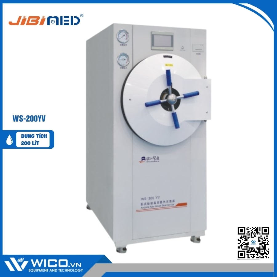 Nồi Hấp Tiệt Trùng 200 Lít Jibimed WS-200YV - Sấy Chân Không | Wico ...
