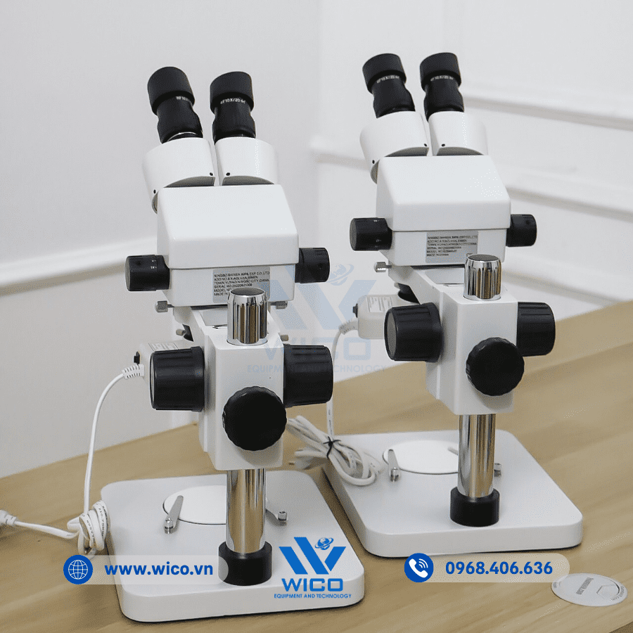 Kính Hiển Vi Soi Nổi Trung Quốc Zoom Liên Tục 7-45 Lần SZM45-B1 | Wico ...