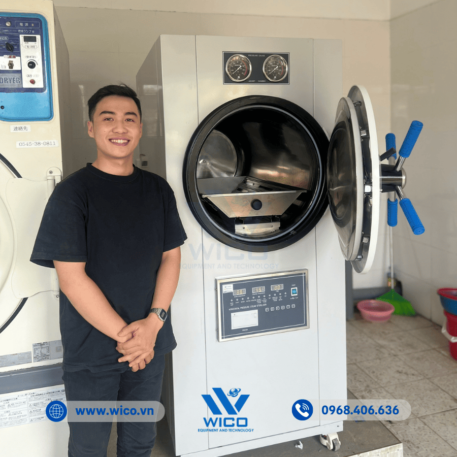 Nồi Hấp Sấy Tiệt Trùng Jibimed WS-280YDB | 280 Lít | Wico Việt Nam