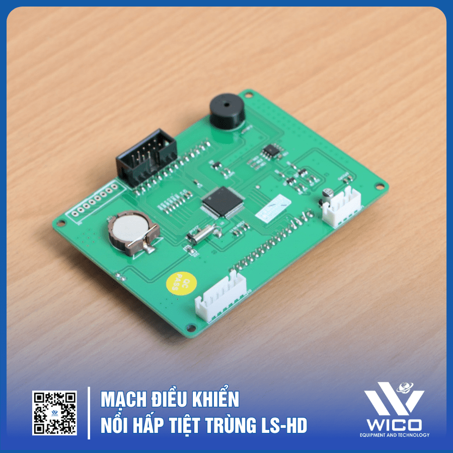 Mạch Điều Khiển Nồi Hấp Jibimed | LS-HD | Wico Việt Nam