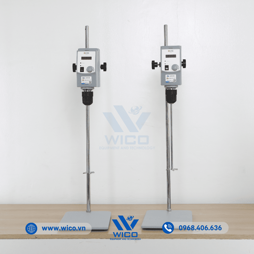 Máy Khuấy Đũa Hiển Thị Số Dlab OS20-S | 50 – 2200 vòng/phút | Wico Việt Nam