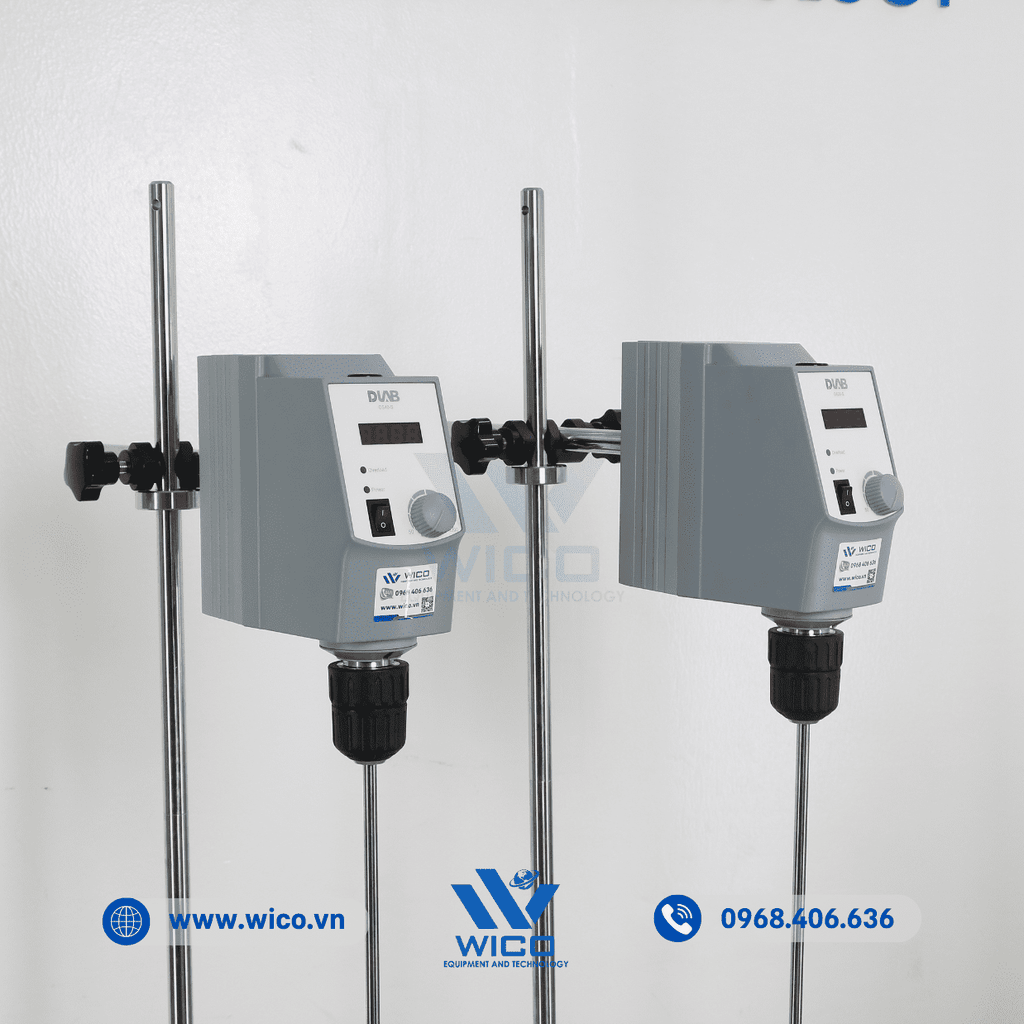 Máy Khuấy Đũa Hiển Thị Số Dlab OS20-S | 50 – 2200 vòng/phút | Wico Việt Nam