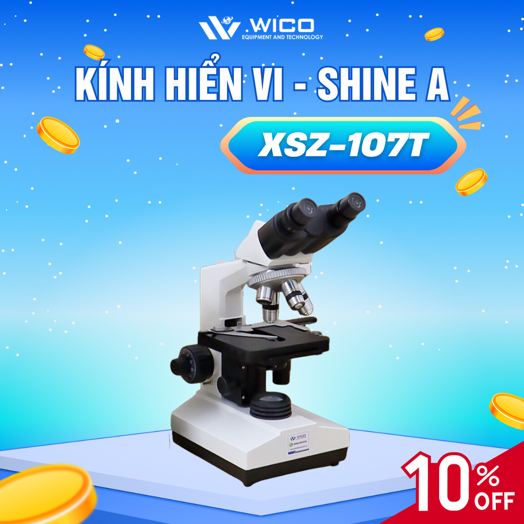 Kính Hiển Vi Sinh Học 2 Mắt Shinea Trung Quốc XSZ-107T | Wico Việt Nam