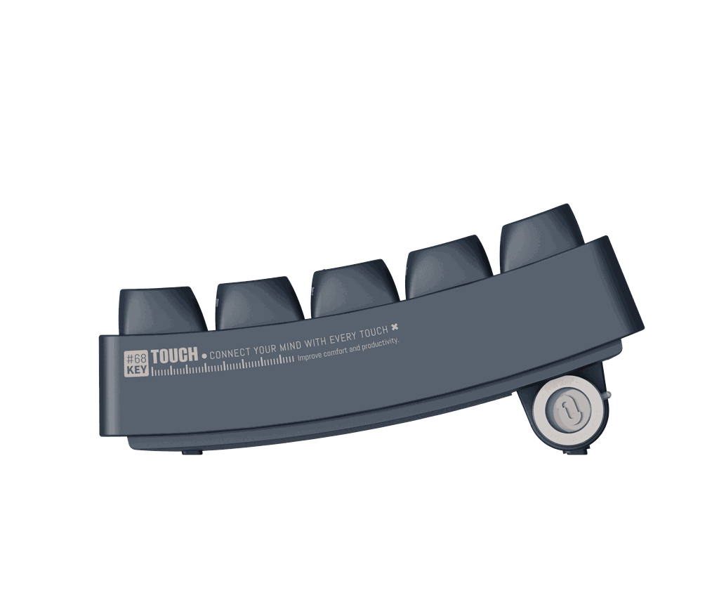 Bàn phím cơ không dây LOFREE TOUCH "Pilot" Triple Mode