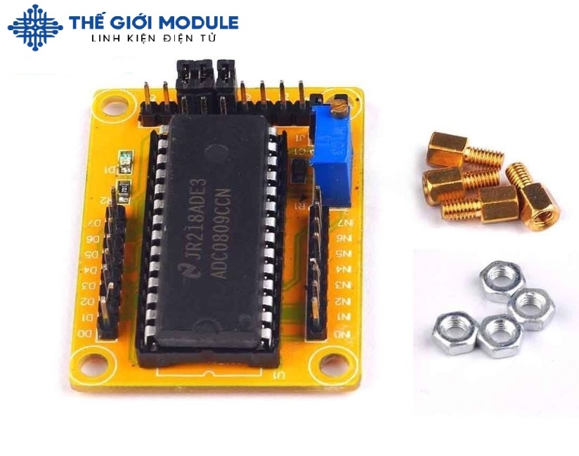 ADC0809 Mạch Chuyển Đổi Analog To Digital | Thế Giới Module