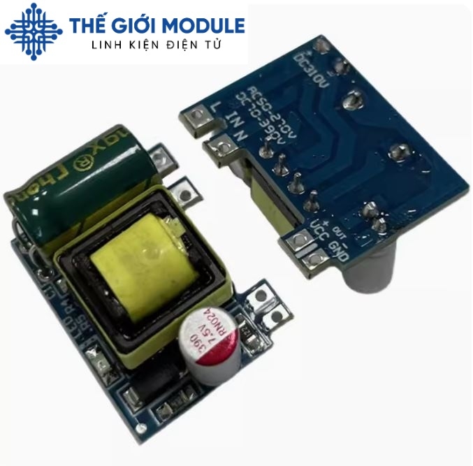 Module nguồn AC 220V sang DC 5V 700mA | Thế Giới Module