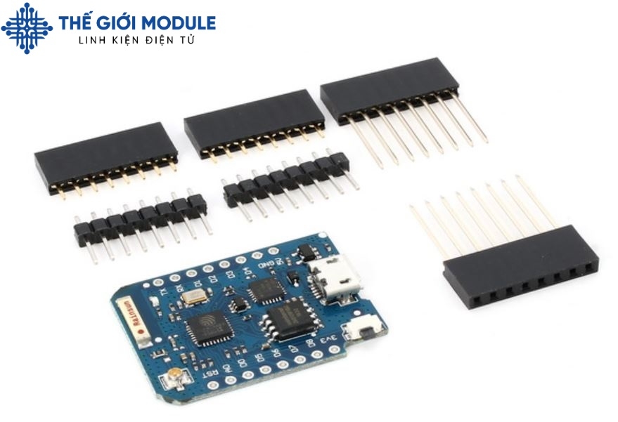 Module RF Thu Phát Wifi ESP8266 NodeMCU Lua D1 Mini Pro | Thế Giới Module