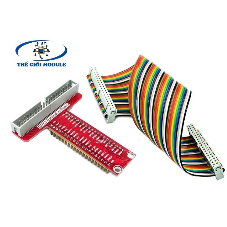Mạch mở rộng GPIO Raspberry Pi 40P | Thế Giới Module