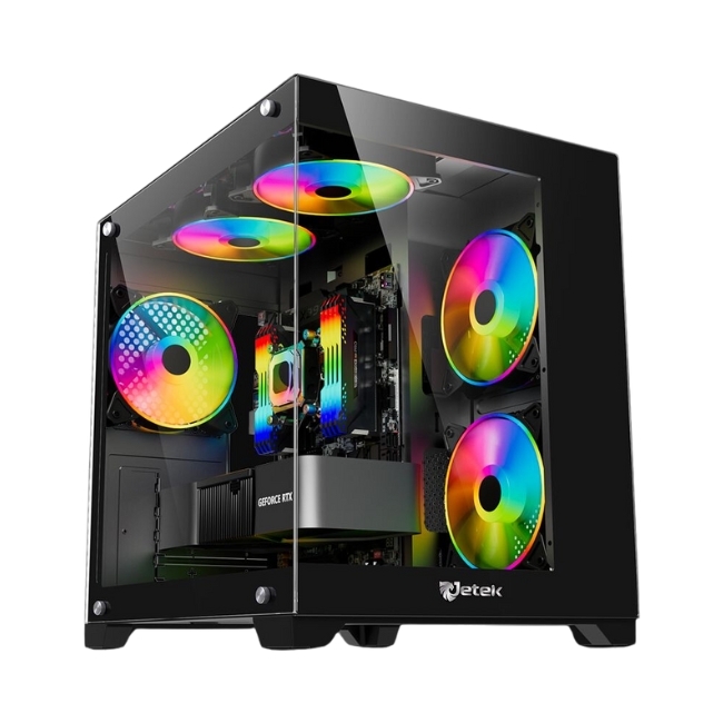 Case máy tính Jetek CSGO2 D.VA1 Chính Hãng Giá Rẻ | Hữu Tài Computer