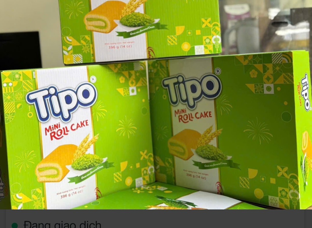 Bánh Tipo cốm xanh 396g/10h
